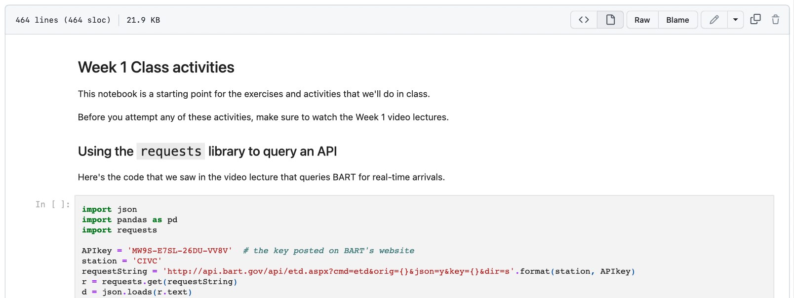 Module 1 – Urban Data Science